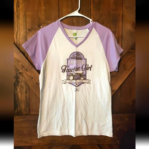 John Deere | Tops | Ladies John Deere Tractor Farming Top Medium | Poshmark